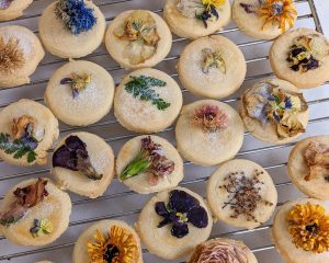 Edible Flower Biscuits - National Garden Scheme