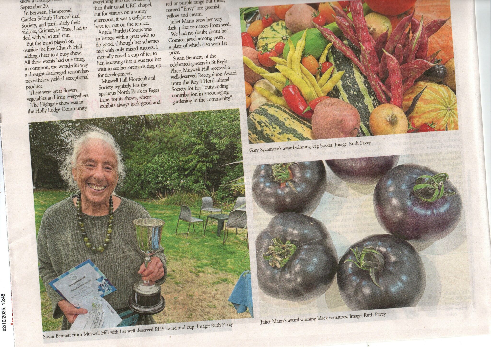 Dedicated Volunteer Susan Bennett wins much deserved award - National ...