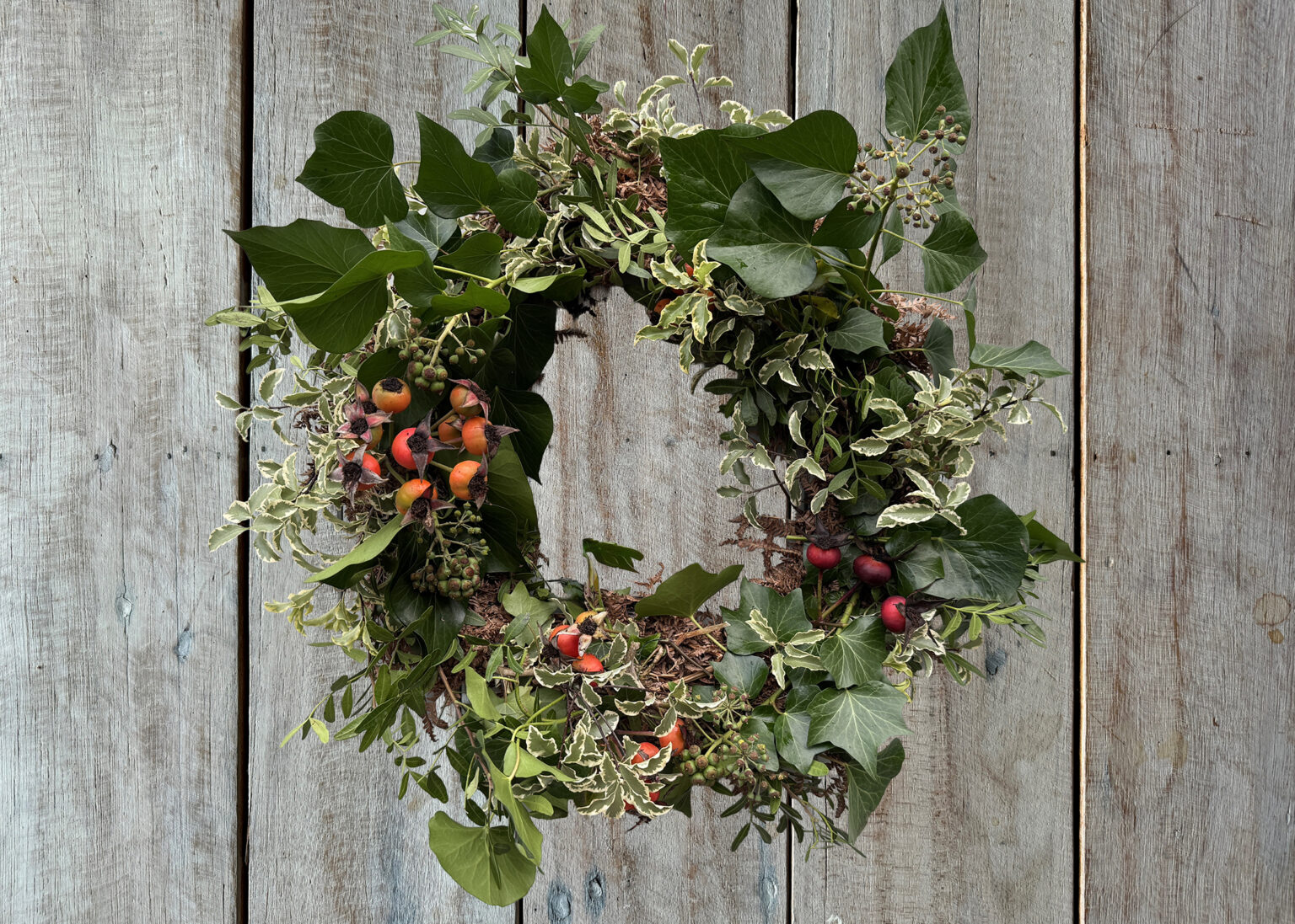 How to make a simple bracken-base wreath - National Garden Scheme